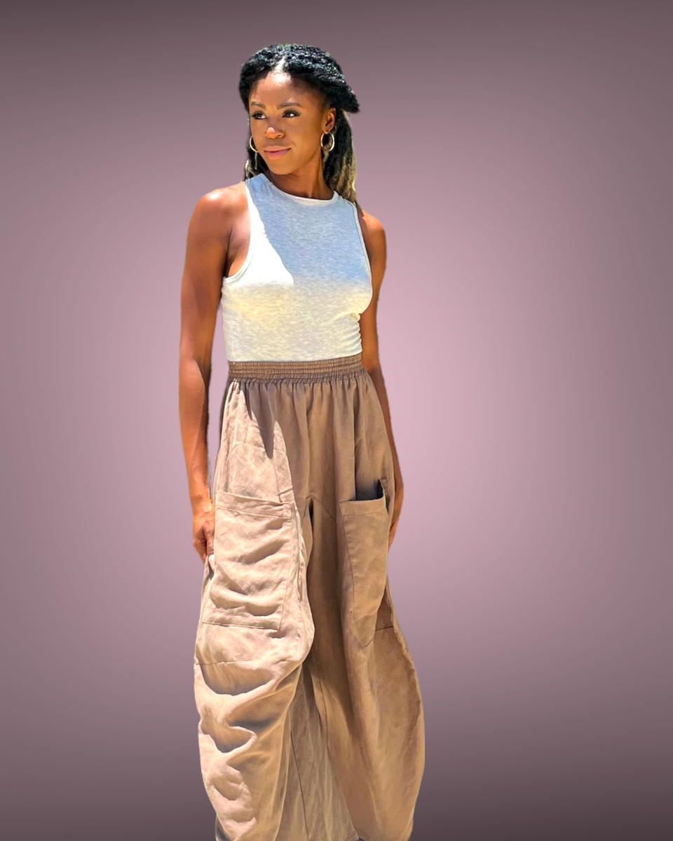 Wide Leg Flow Pants – Wrapped Clothing